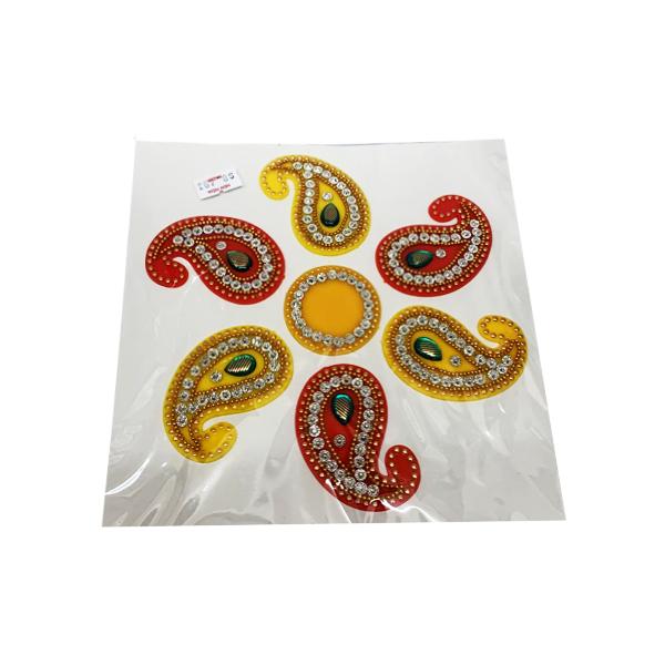 New India Bazar Mango Pooja Sticker