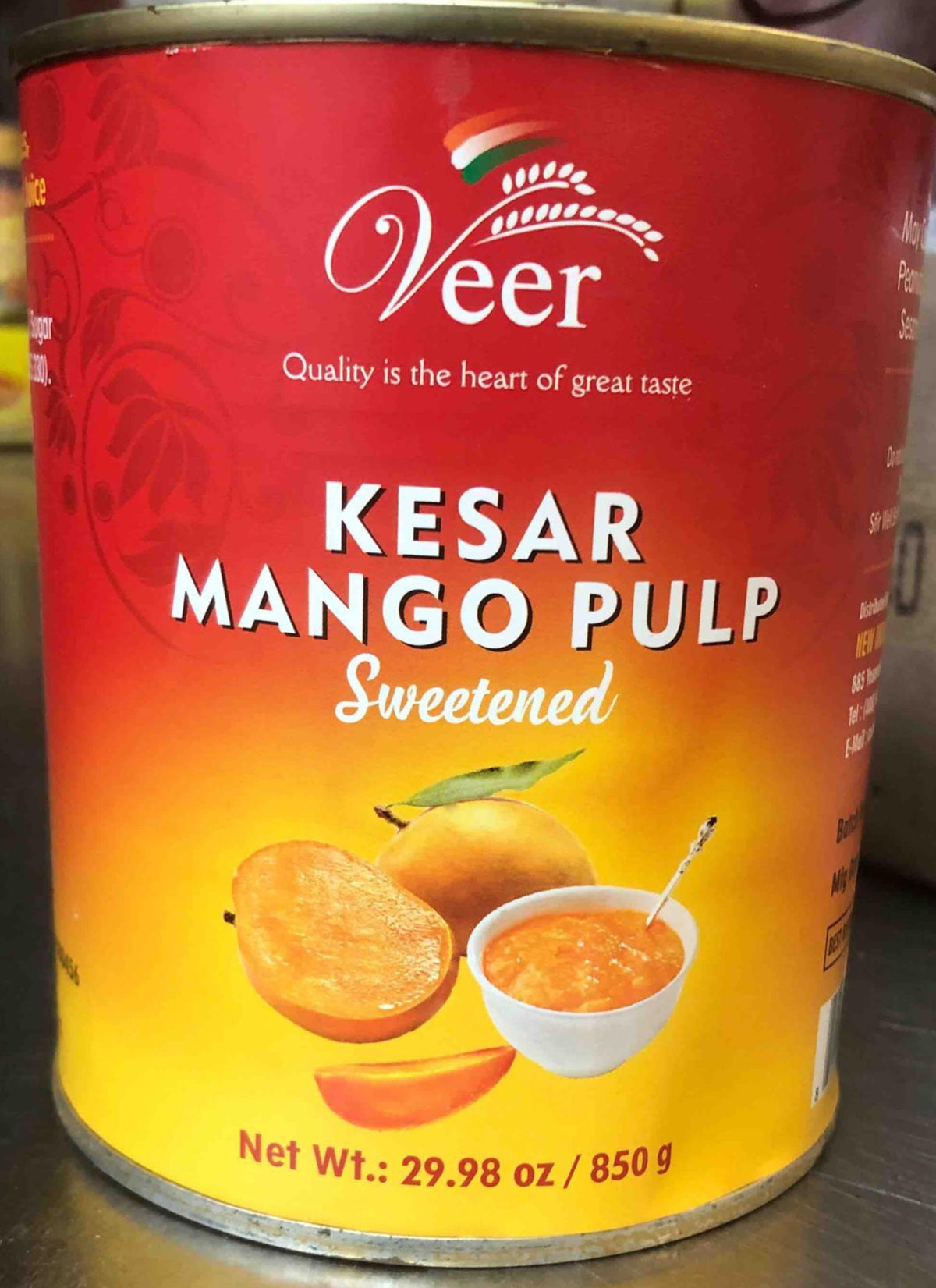 kesar mango pulp