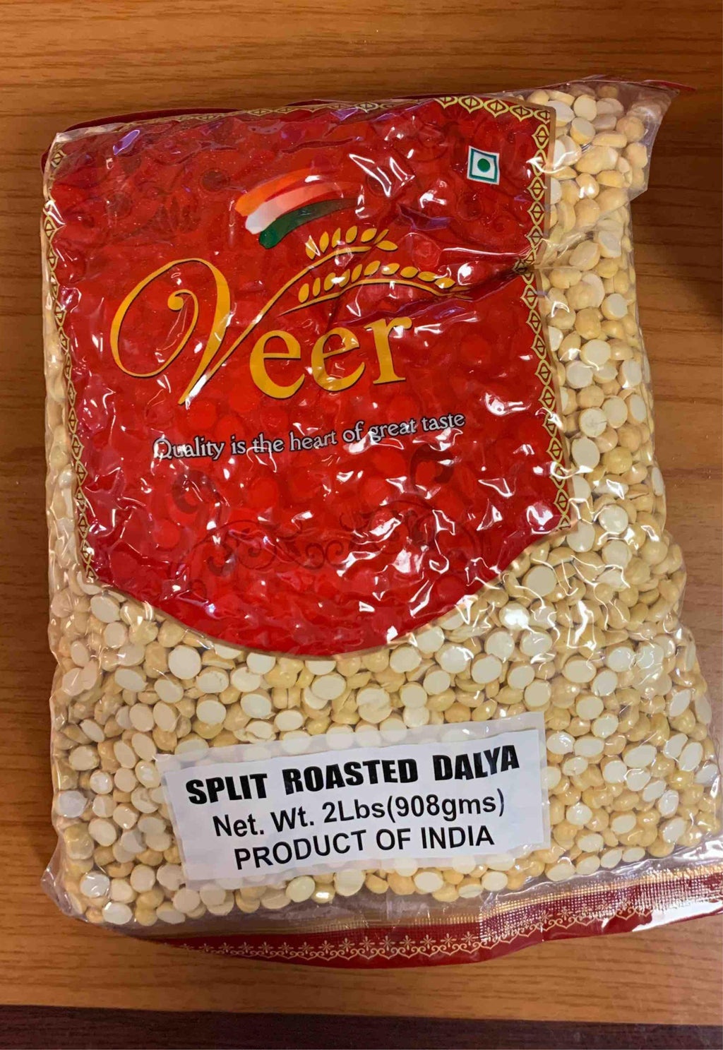 Veer Split Roasted Daliya 908GM